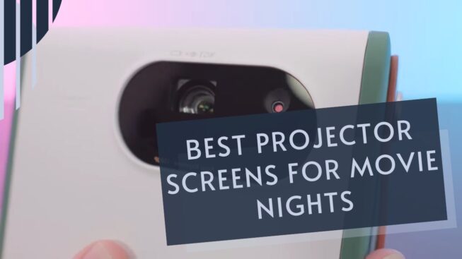 5 Best Projector Screens For Outdoor Movie Nights 2023 - Movie Magic ...